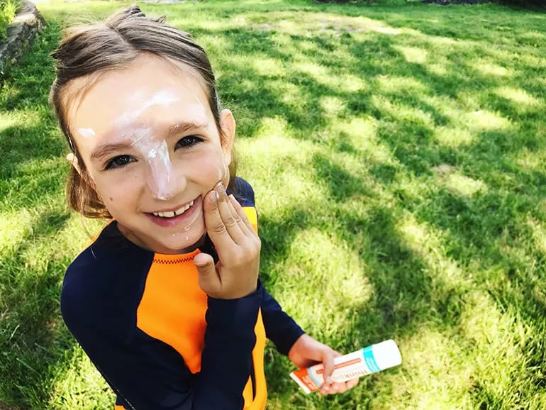Natural Sunscreen for Families - Tales of a Mountain Mama
