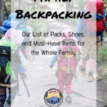 Family Backpacking: The Gear You Need - Tales of a Mountain Mama