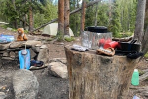 How to Set Up a Camp Kitchen - Tales of a Mountain Mama