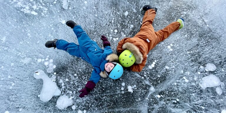 Wild Ice Play with Kids - Tales of a Mountain Mama
