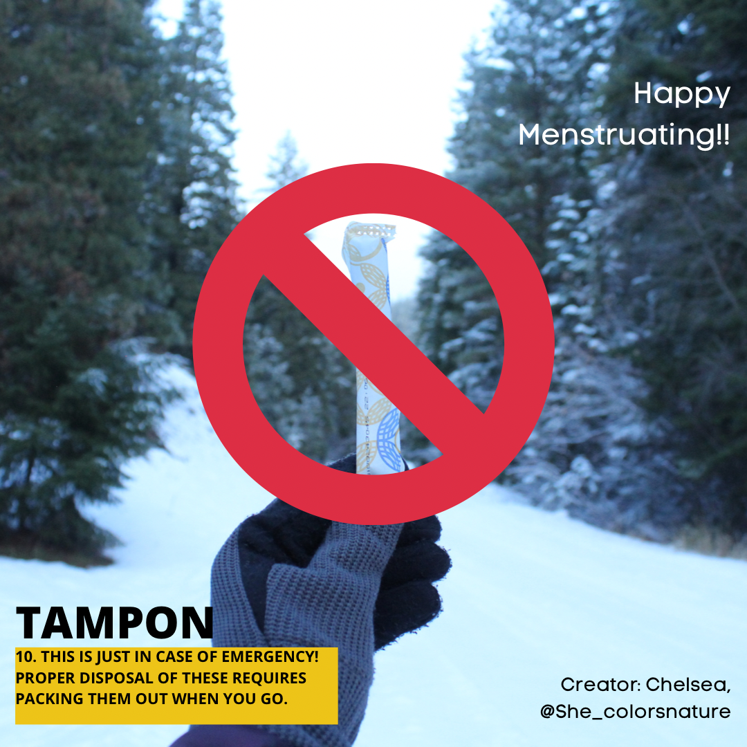 Hiking on Your Period Hacks - Tales of a Mountain Mama