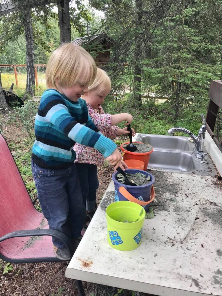 Mud Kitchen Recipes and Ideas - Tales of a Mountain Mama