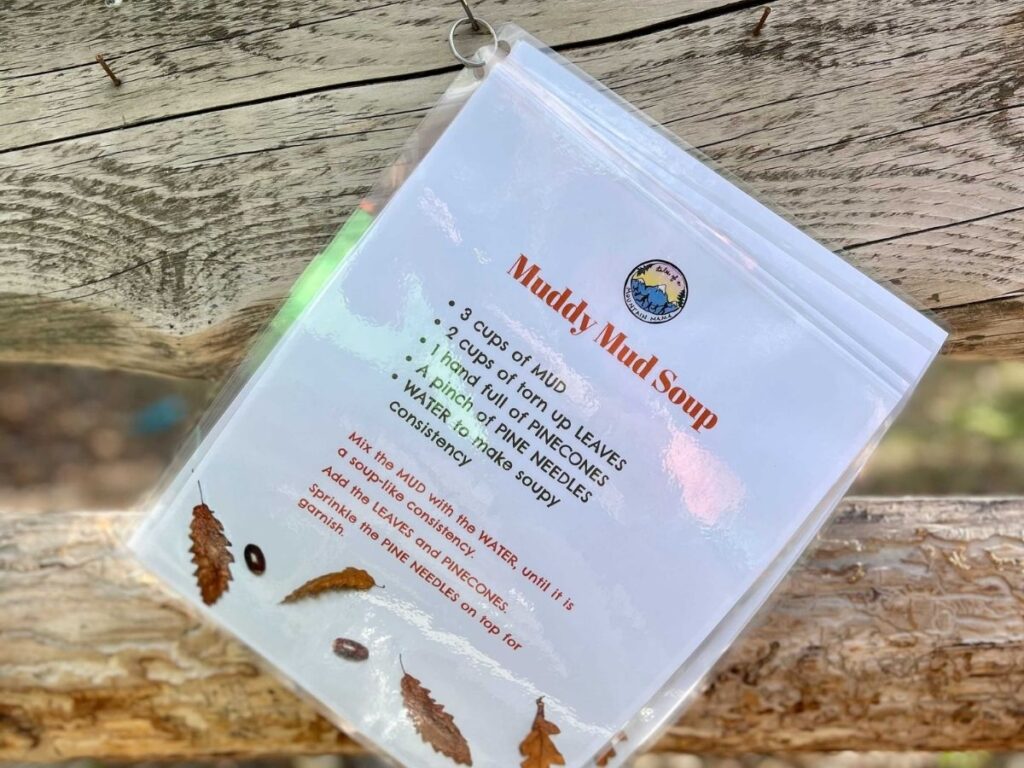 Mud Kitchen Recipes and Ideas - Tales of a Mountain Mama