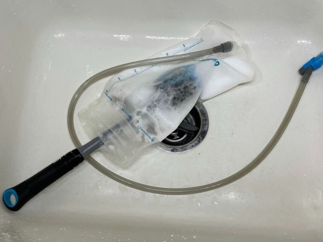 How to Clean a Hydration Bladder + BōnDry Review - Tales of a Mountain Mama