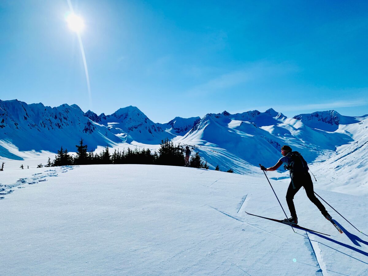 How to Skate Ski - Tales of a Mountain Mama