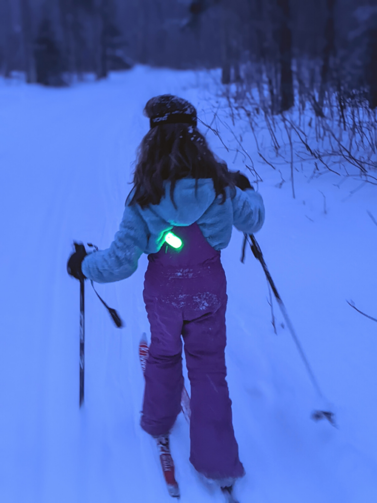 How to Stay Visible at Night - Tales of a Mountain Mama