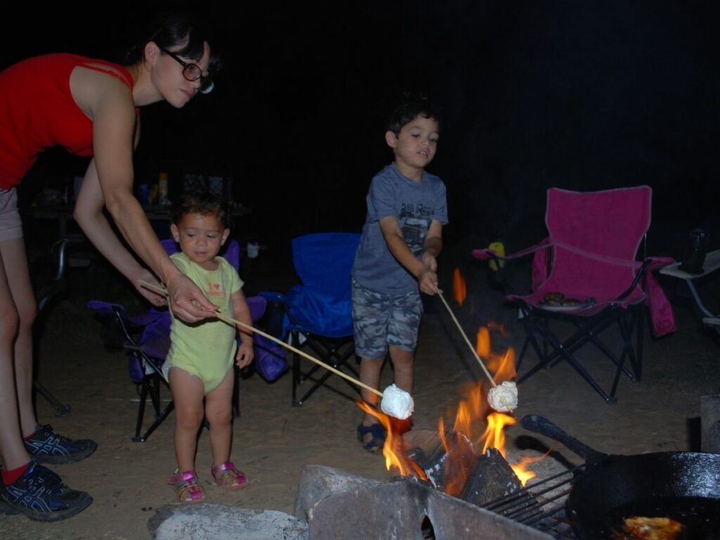Camping S'mores - Tales of a Mountain Mama