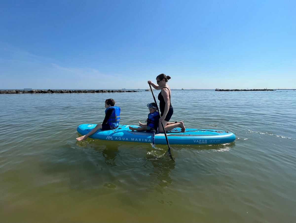 Best SUP for Beginners - Tales of a Mountain Mama