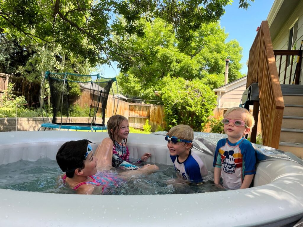 MSpa Hot Tub Review - Tales of a Mountain Mama