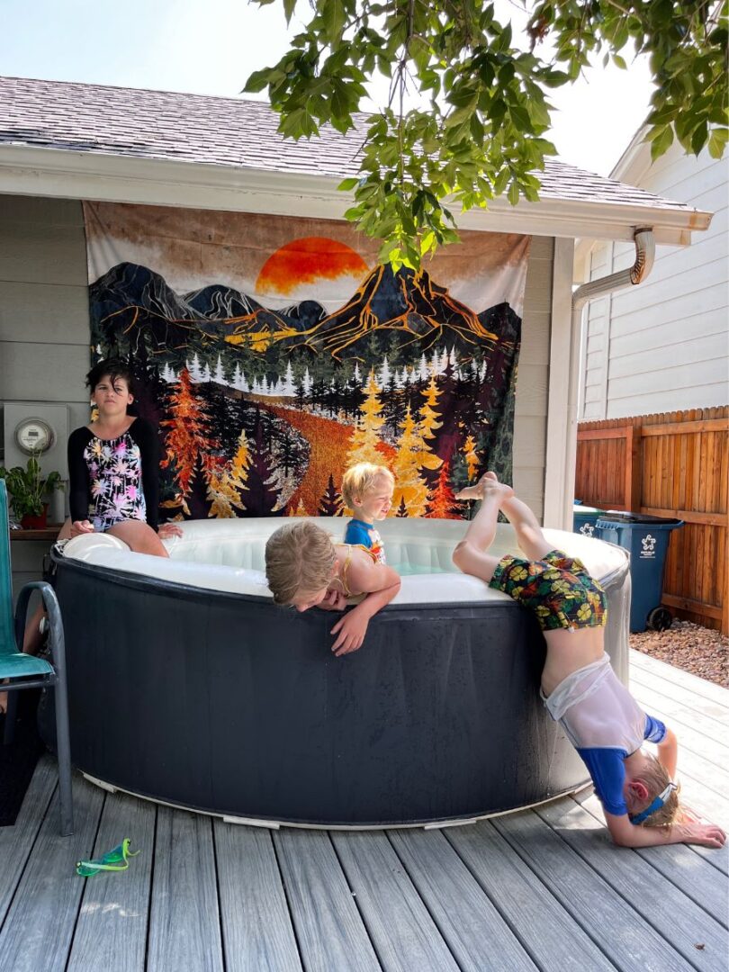 MSpa Hot Tub Review - Tales of a Mountain Mama