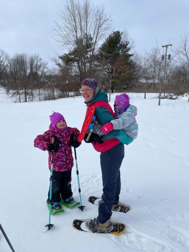 Beginner Snowshoeing: A Simple Family Past Time - Tales of a Mountain Mama