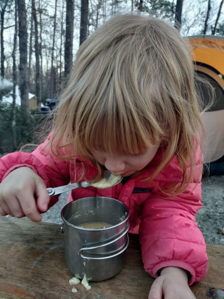 Winter Camping Food - Tales of a Mountain Mama
