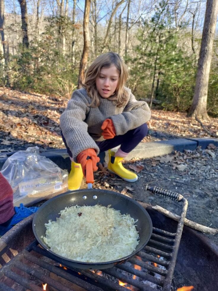 Winter Camping Food - Tales of a Mountain Mama