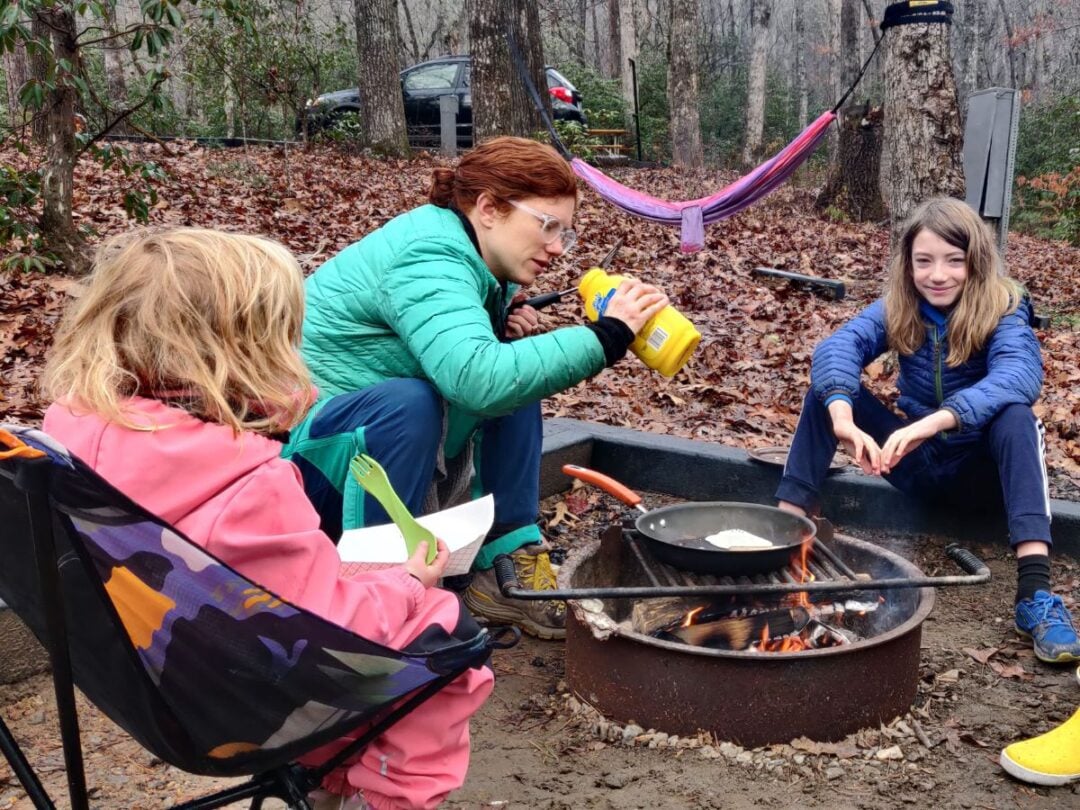Winter Camping Food - Tales of a Mountain Mama