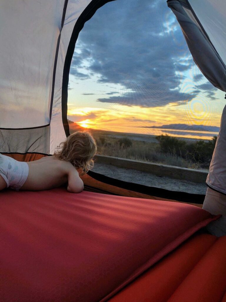 Diapering in the Outdoors - Tales of a Mountain Mama