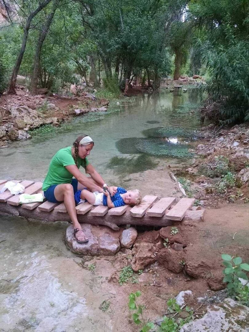 Diapering in the Outdoors - Tales of a Mountain Mama