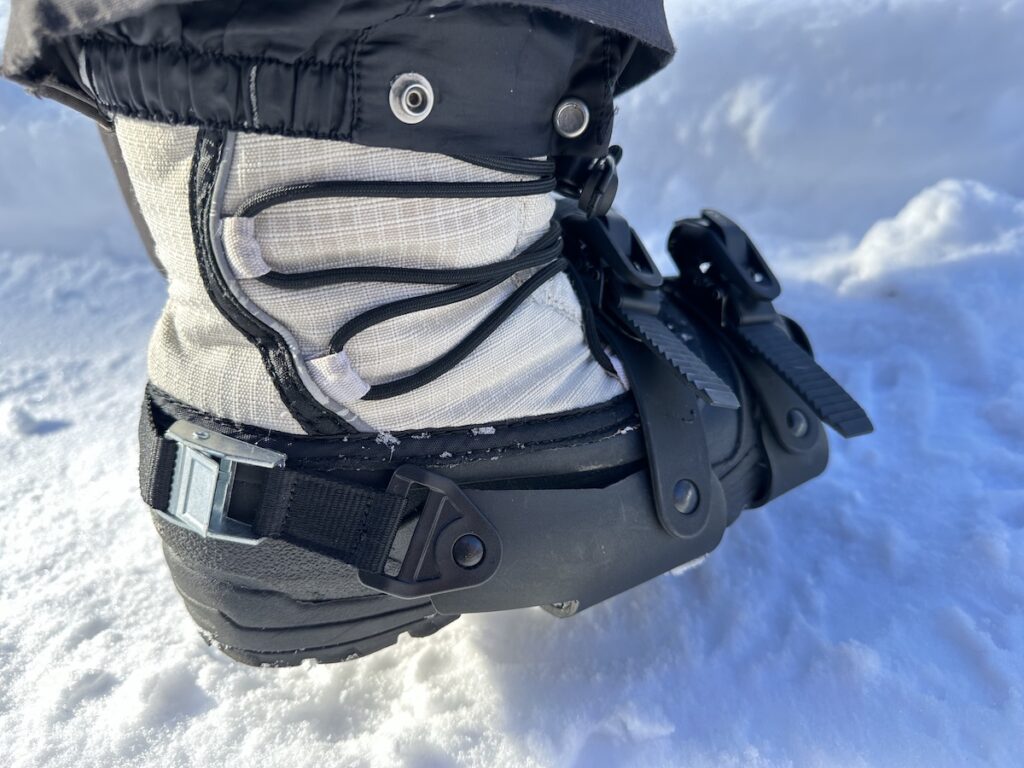 Nordic Step Ski Boot Harness Review - Tales of a Mountain Mama