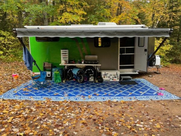 Cargo Trailer Camper Conversion - Tales of a Mountain Mama