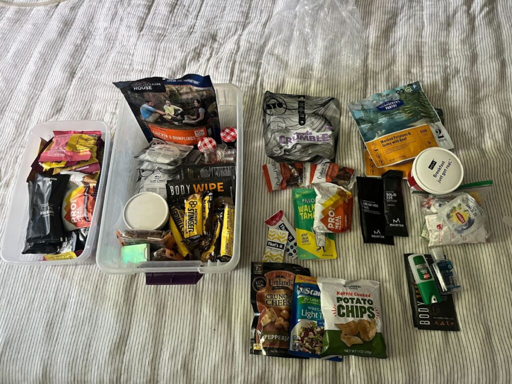 Setting Up A Camping Pantry - Tales of a Mountain Mama