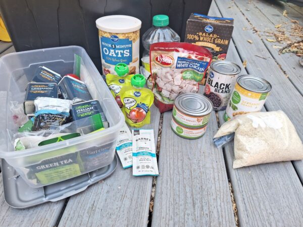 Setting Up A Camping Pantry - Tales of a Mountain Mama