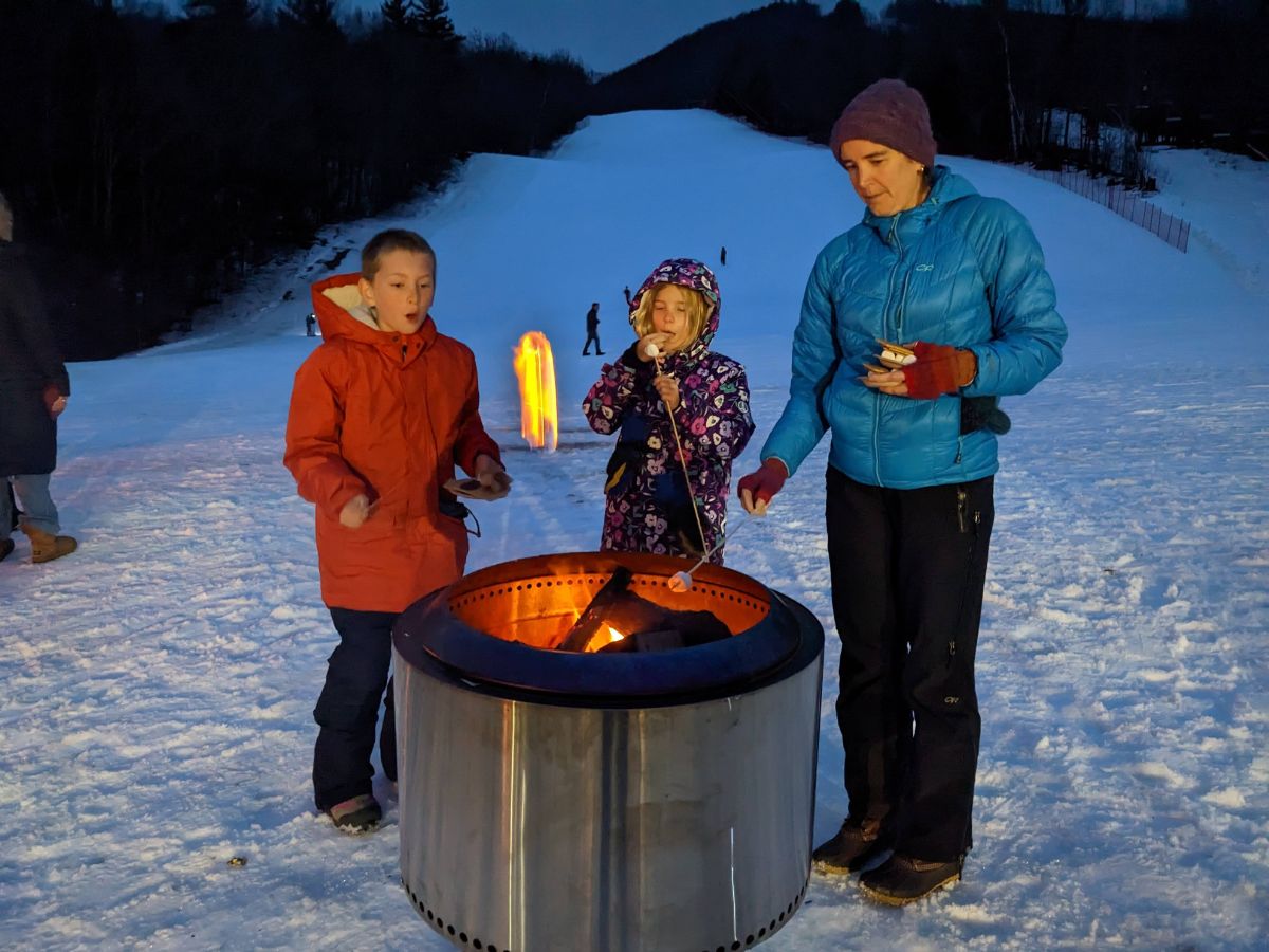 Playing in the Snow - Tales of a Mountain Mama