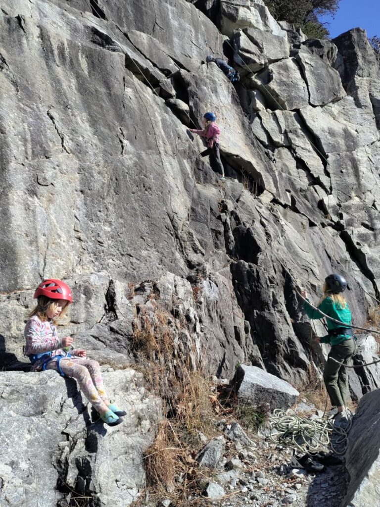 Rock Climbing for Kids - Tales of a Mountain Mama