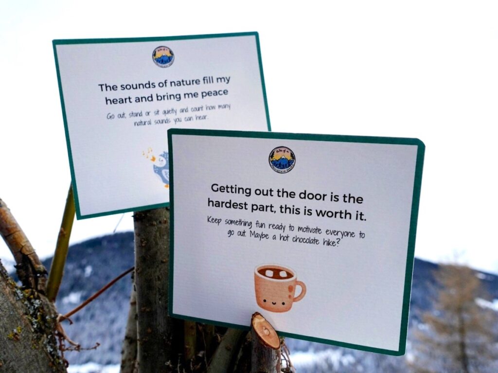Affirmation Cards For Getting Outside - Tales of a Mountain Mama