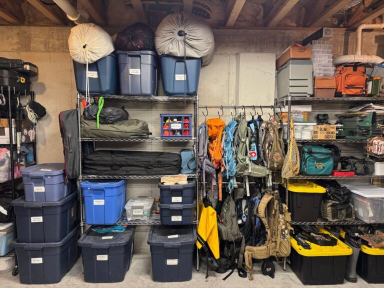 How to Organize Outdoor Gear - Tales of a Mountain Mama