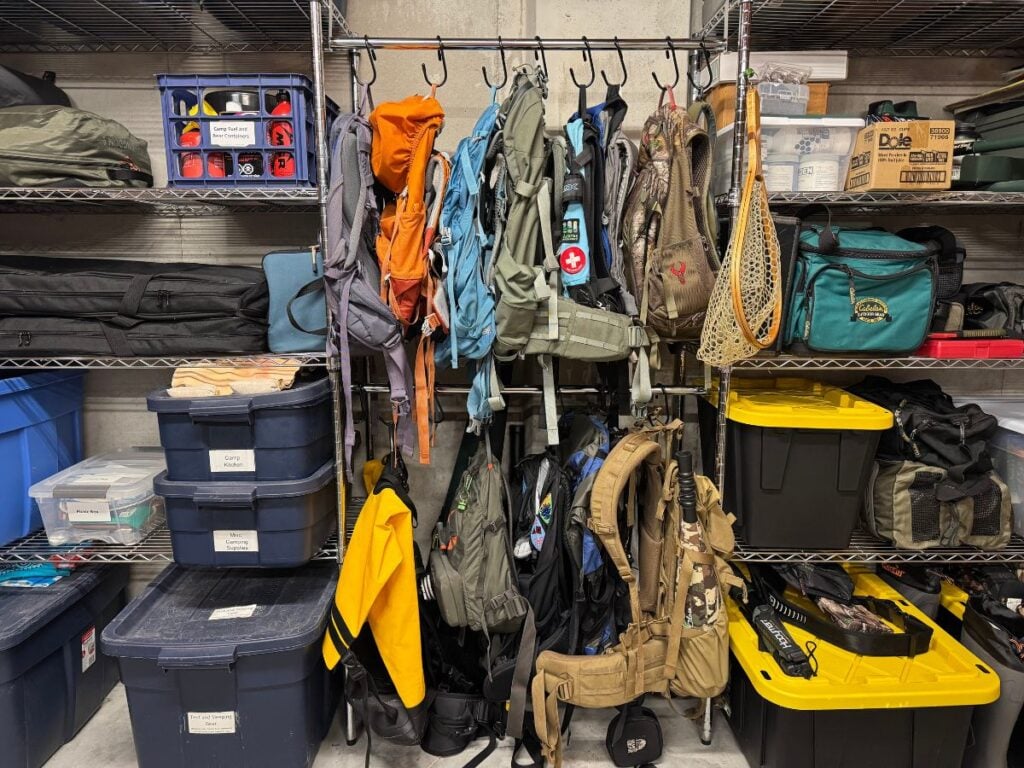 How to Organize Outdoor Gear - Tales of a Mountain Mama