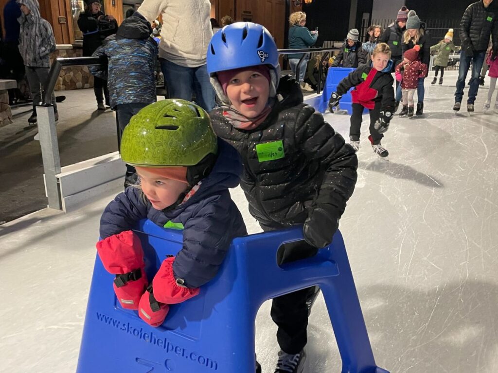Family Winter Play After Dark - Tales of a Mountain Mama